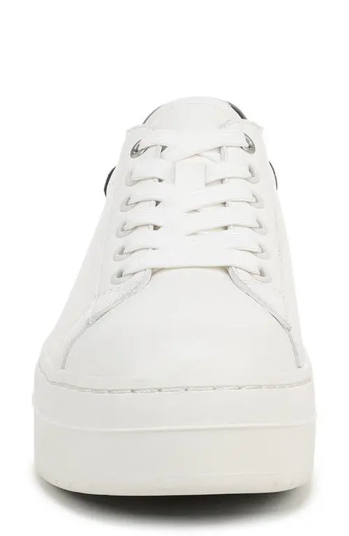 FAVORITE DAUGHTER Naomi Platform Sneaker - White/black