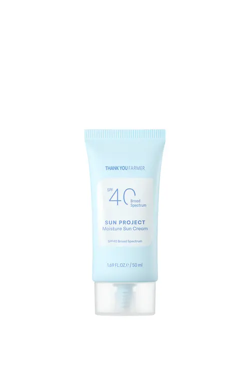 THANK YOU FARMER Sun Project Moisture Sun Cream - White