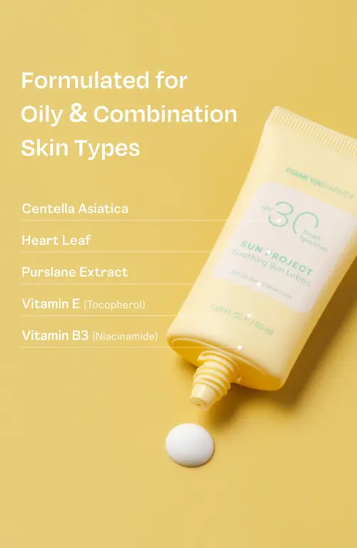 THANK YOU FARMER Sun Project Soothing Sun Lotion