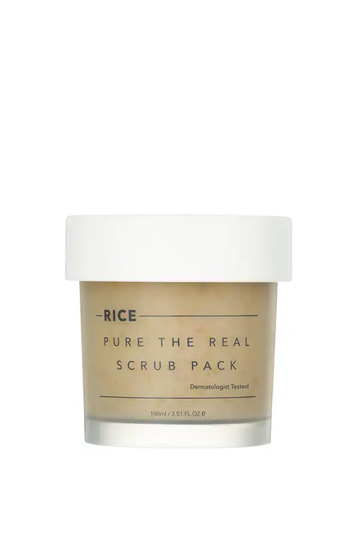 THANK YOU FARMER Rice Pure The Real Scrub Pack - White