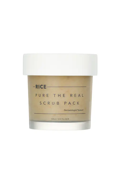 THANK YOU FARMER Rice Pure The Real Scrub Pack - White