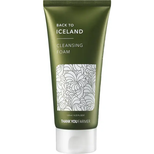 THANK YOU FARMER Back To Iceland Cleansing Foam - White