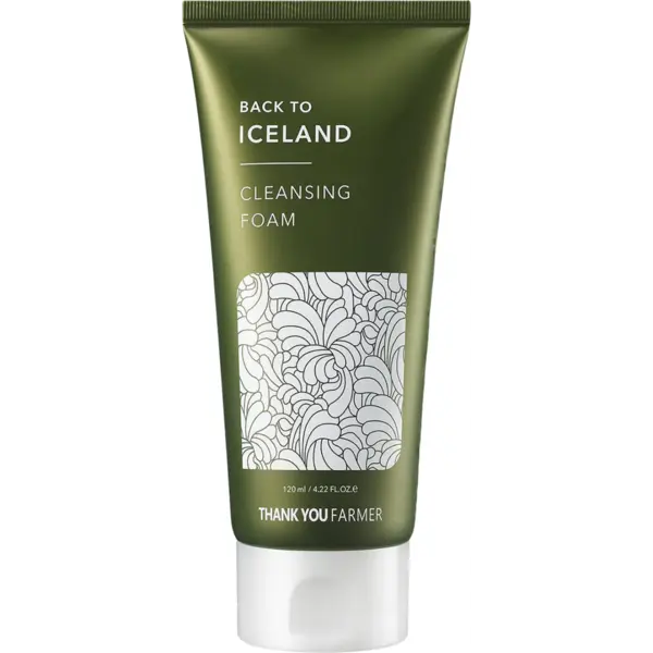 THANK YOU FARMER Back To Iceland Cleansing Foam - White
