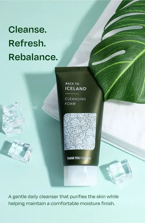 THANK YOU FARMER Back To Iceland Cleansing Foam