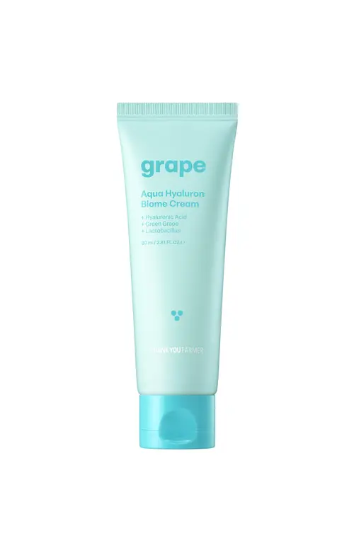 THANK YOU FARMER Grape Aqua Hyaluron Biome Cream - White