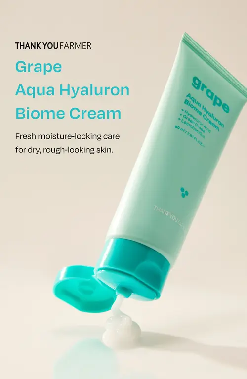 THANK YOU FARMER Grape Aqua Hyaluron Biome Cream