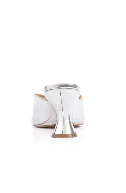 LANA WILKINSON Mia Wedge Sandals - Silver