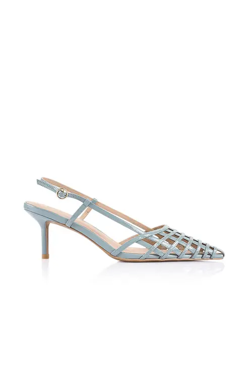 LANA WILKINSON Miranda Slingback Pumps - Mint