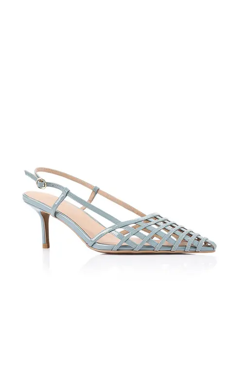 LANA WILKINSON Miranda Slingback Pumps - Mint