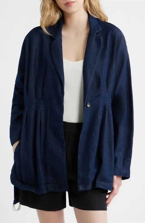 Rag & Bone Mandi Belted Denim Blazer