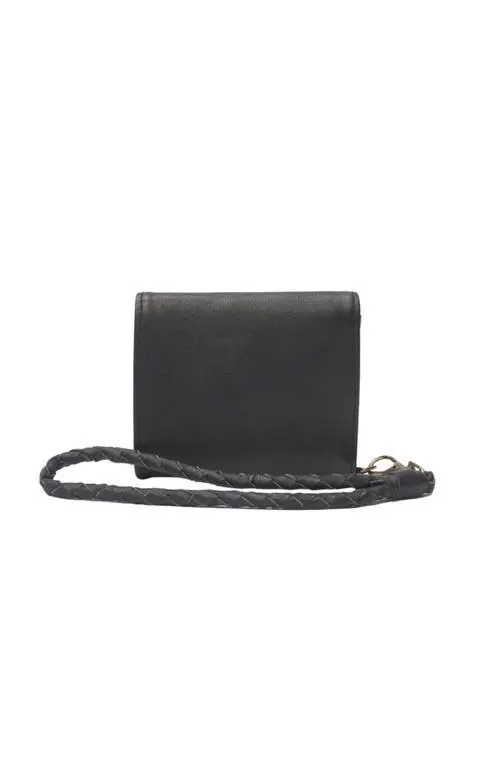 MANDRN Leather Trifold Wallet - Black