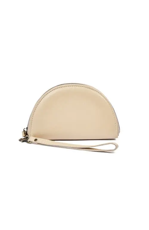 MANDRN Leather Halfmoon Wallet