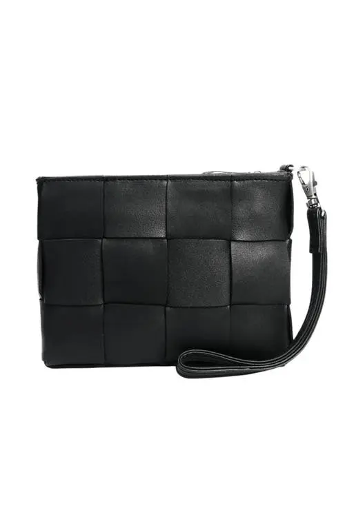 MANDRN Leather Clutch