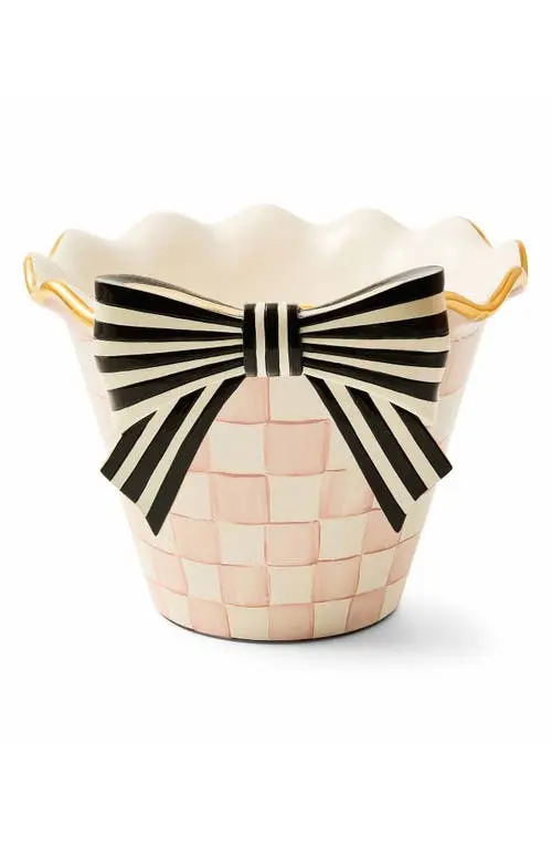 MACKENZIE-CHILDS Pretty As A Bow Pot Climber