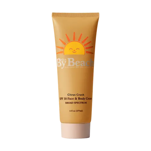 BY THE BEACH SUNCARE Citrus Crush Spf30 Face & Body Cream 6oz - Orange