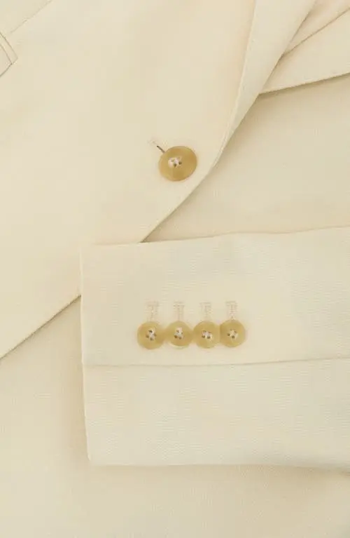 REISS Anya Pickstitch Detail Silk & Wool Blazer