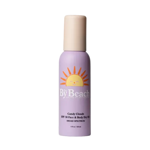 BY THE BEACH SUNCARE Candy Clouds Spf30 Dry Oil 4oz - Purple