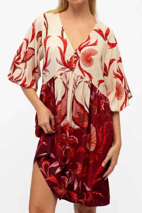 STUDIBAKER HAWK Kind Spirits Short Dress