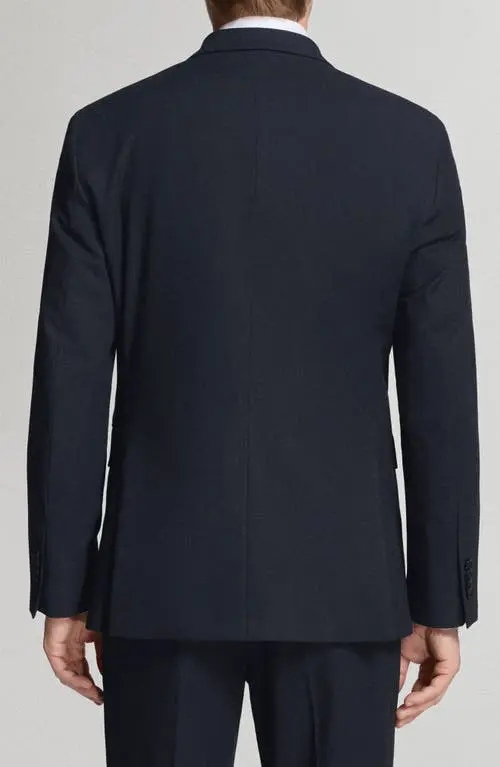 Mango Monaco Slim Fit Double Breasted Suit Jacket