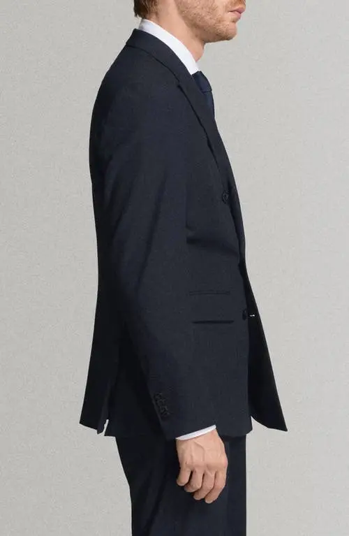 Mango Monaco Slim Fit Double Breasted Suit Jacket