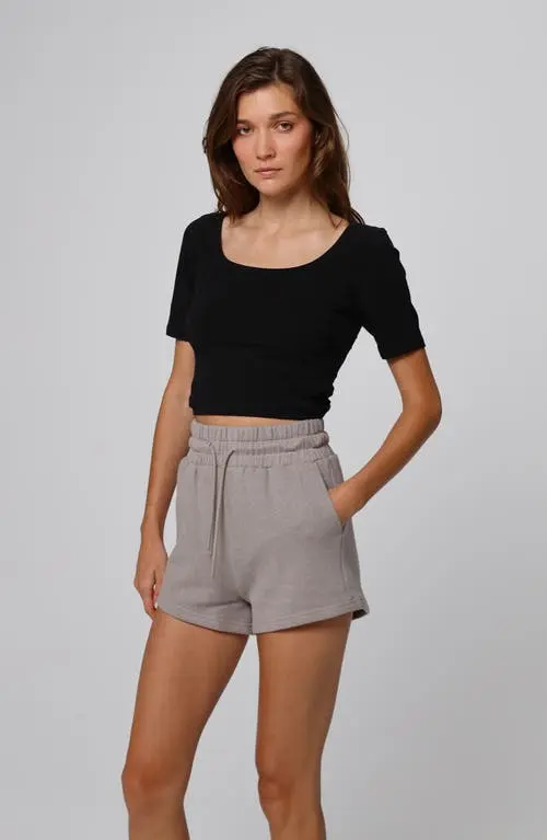JUANA Hemp Essentials Fleece Shorts - Gray
