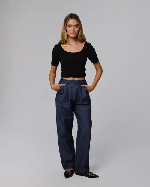 JUANA High Rise Trousers
