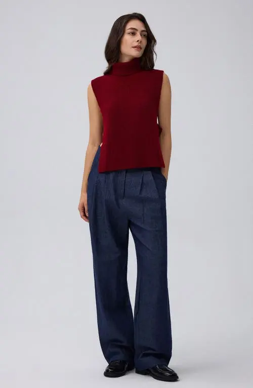 JUANA High Rise Trousers - Denim