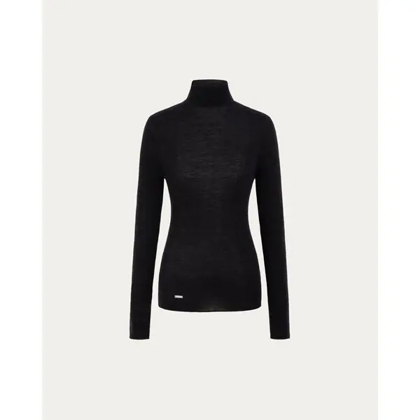 JUANA Ossa Knitted Hemp Turtleneck