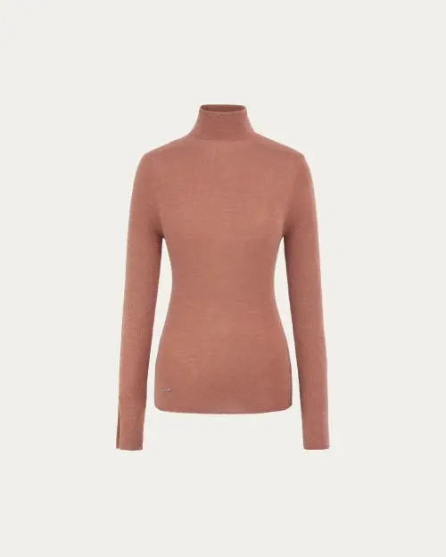 JUANA Ossa Knitted Hemp Turtleneck