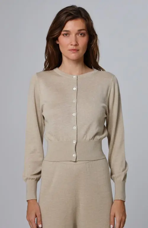 JUANA Liora Knitted Cardigan - Beige