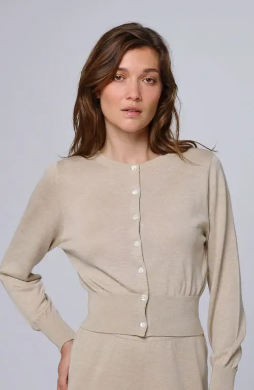 JUANA Liora Knitted Cardigan - Beige