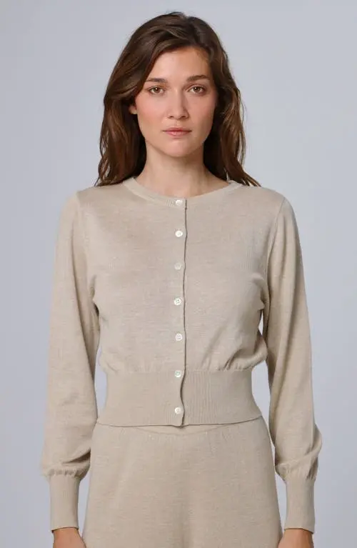 JUANA Liora Knitted Cardigan - Beige