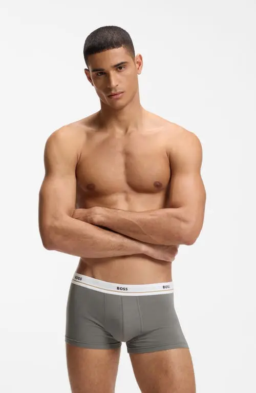 BOSS Essential Assorted 5-pack Stretch Cotton Trunk Boxers