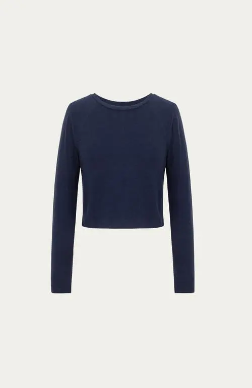 JUANA Hemp Essentials Cropped Raglan Tee