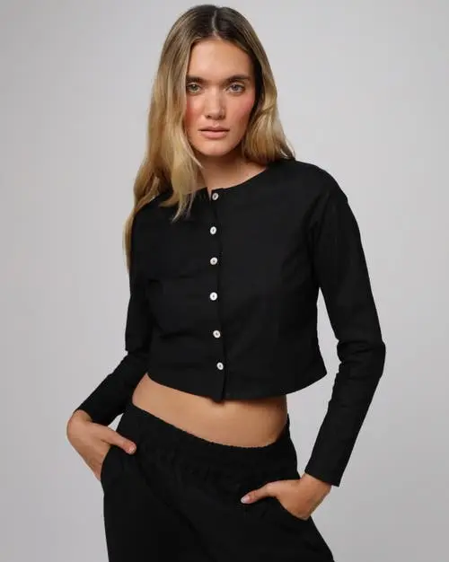 JUANA Aella Mid Rise Relaxed Tapered Pants