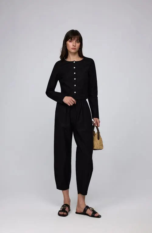 JUANA Aella Mid Rise Relaxed Tapered Pants
