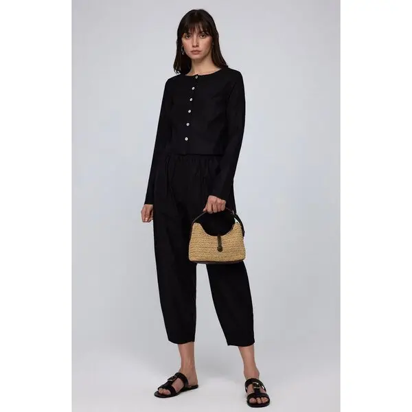 JUANA Aella Mid Rise Relaxed Tapered Pants