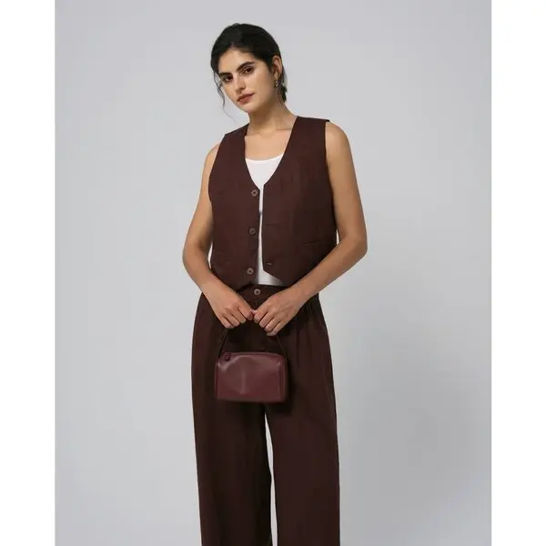 JUANA Hemp Tailored Vest