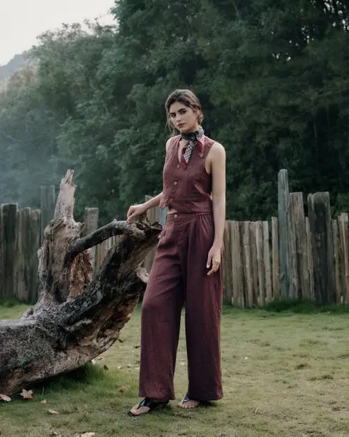 JUANA Hemp Tailored Vest