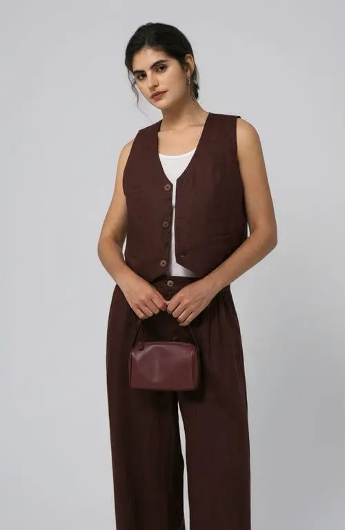JUANA Hemp Tailored Vest
