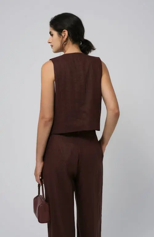 JUANA Hemp Tailored Vest
