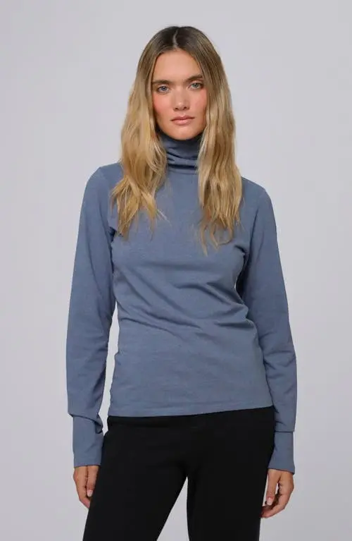 JUANA Hemp Essentials Mockneck - Blue