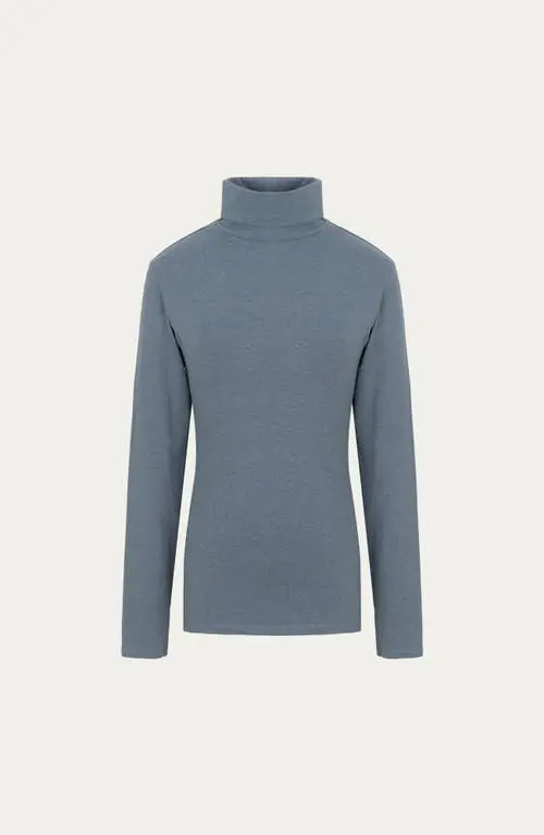 JUANA Hemp Essentials Mockneck - Blue