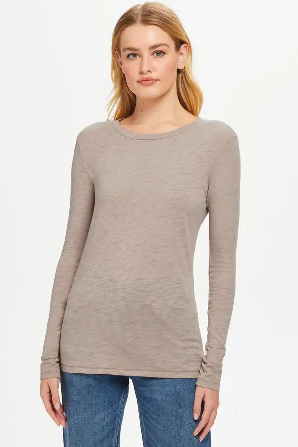 Goldie LeWinter Signature Slub Long Sleeve Tee - String