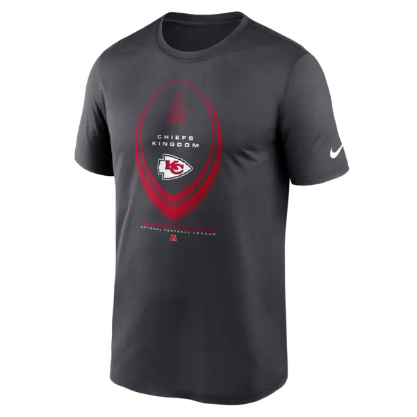 Nike Kansas City Chiefs Legend Icon Dri-fit Nfl T-shirt - Grey