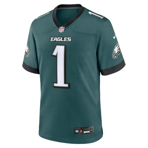 Nike Philadelphia Eagles Jalen Hurts Nfl Game Jersey - Green