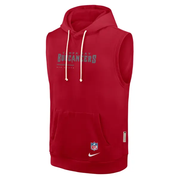 Nike Tampa Bay Buccaneers Sleeveless Pullover Hoodie - Red