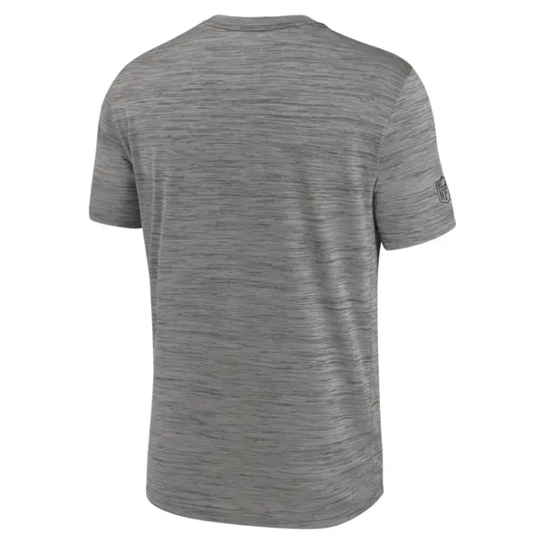 Nike Detroit Lions Sideline Team Issue Velocity Dri-fit Nfl T-shirt - Grey