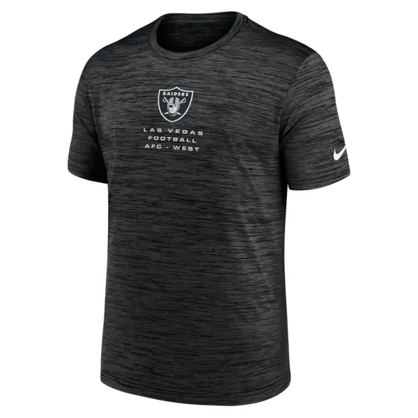 Nike Las Vegas Raiders Velocity Dri-fit Nfl T-shirt - Black