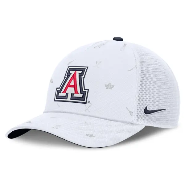 Nike Arizona Golfin' Rise Trucker Cap - White